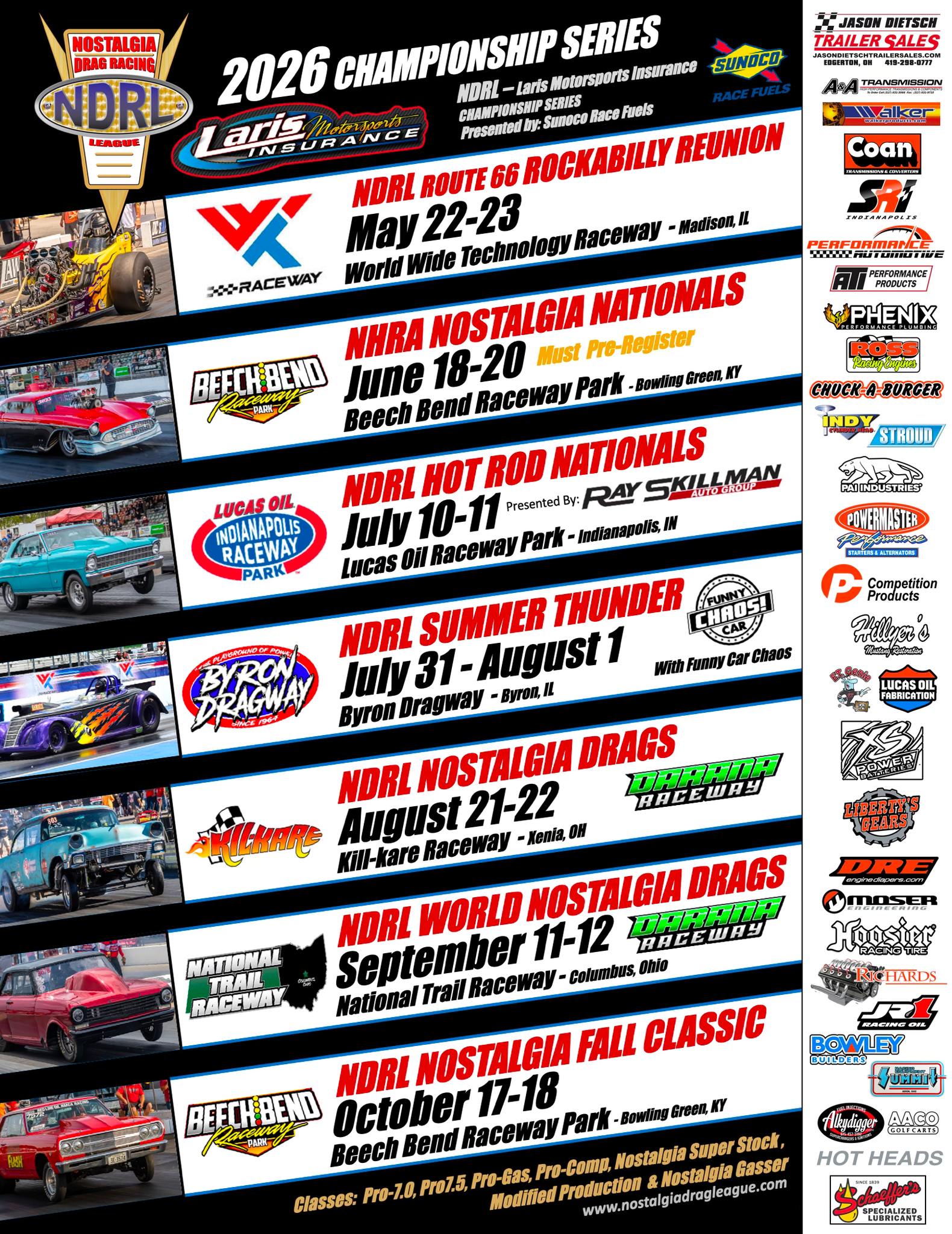 NDRL - Nostalgia Drag Racing League